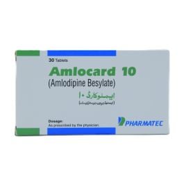 Amlocard 10mg Tablets 30s - Buy Online at Best Price - dwatson.pk ...