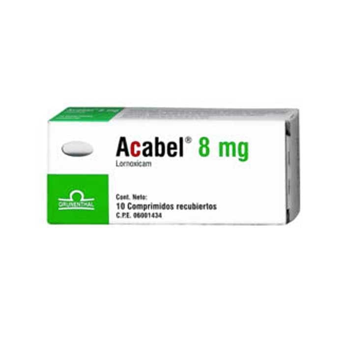 Acabel 8mg Tab
