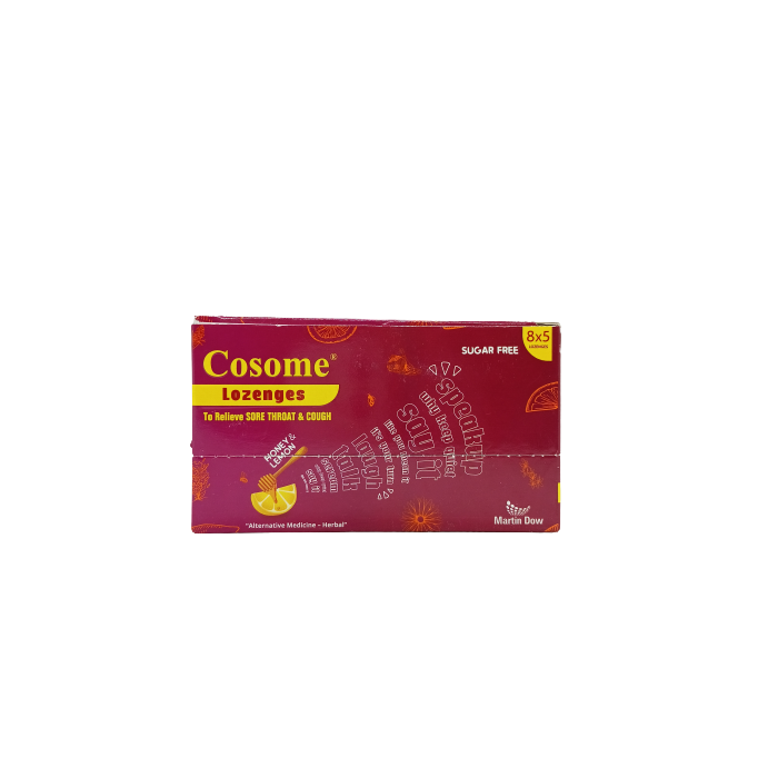 Cosome Lozenges 8x5 Sugar Free