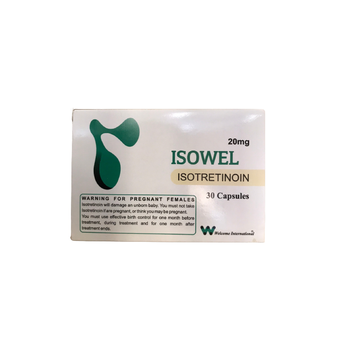 Isowel 20mg Capsules 30s