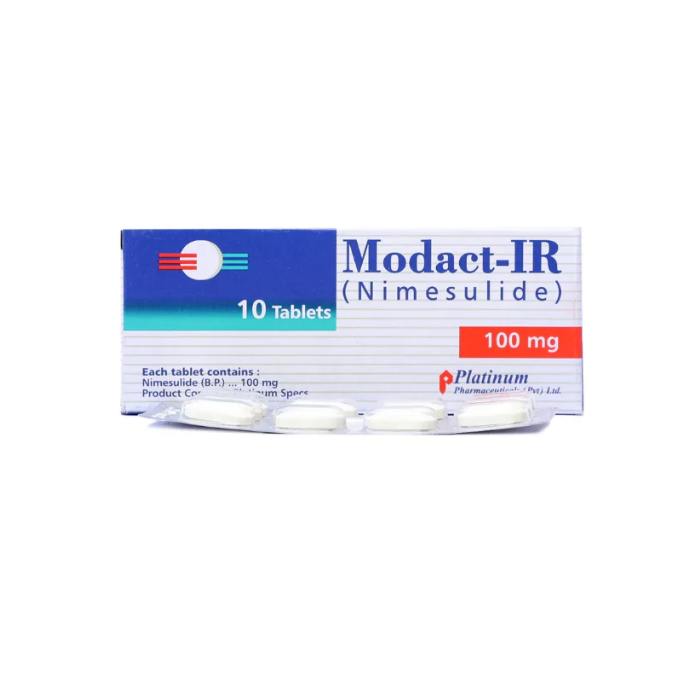 Modact Ir 100mg Tab