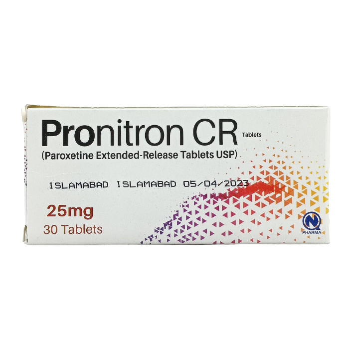Pronitron Cr 25mg Tablets