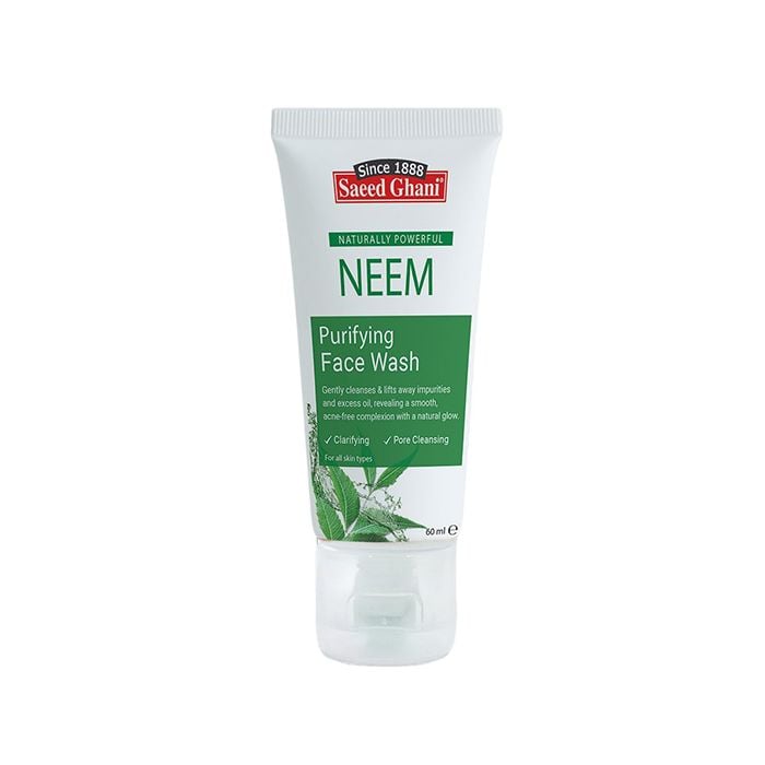 Buy Saeed Ghani Face Wash 60ml Neem Online at Best Price in Pakistan | DWatson Chemist and ...