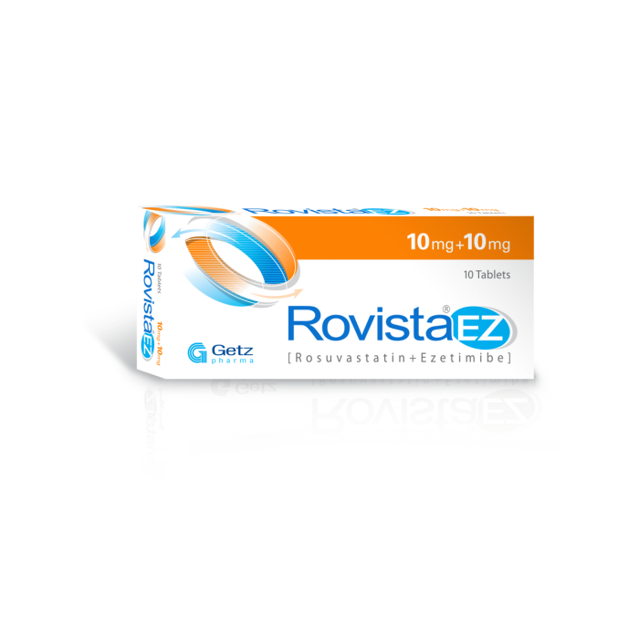 Rovista Ez 10mg 10mg Tab